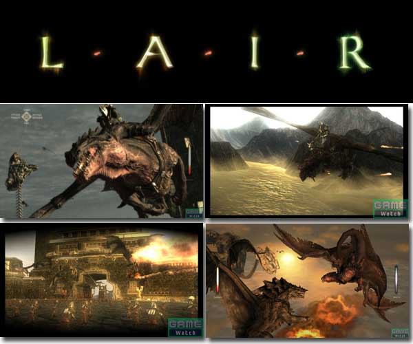 โซนี่เผยรายละเอียดเกมใหม่ PS3 LAIR, Unknown Realms, AFRIKA