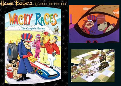 การ์ตูนรถแข่งสุดฮา "Wacky Races" หวนสนามเป็นเกมลง วี-DS