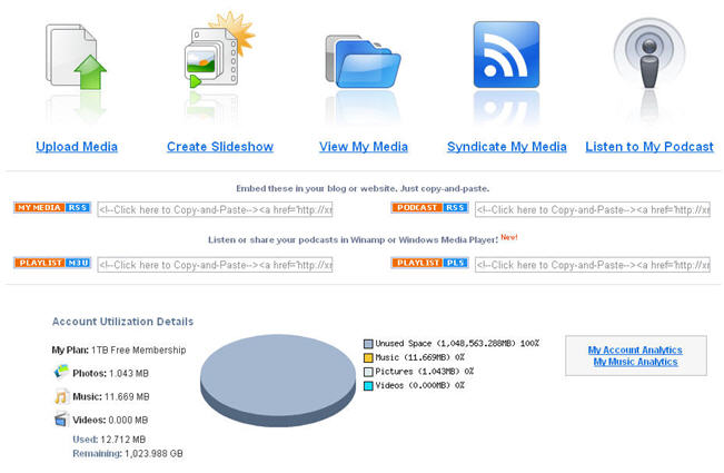 Oosah l แจกฟรี! ฮาร์ดดิสก์ออนไลน์ความจุ 1 เทราไบต์