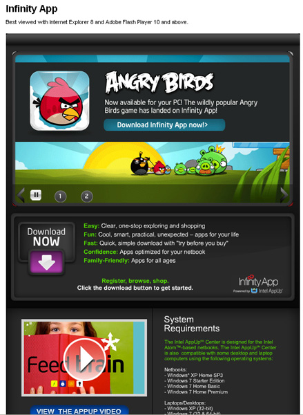 ฟูจิตสึเปิดตัว Infinity App Store