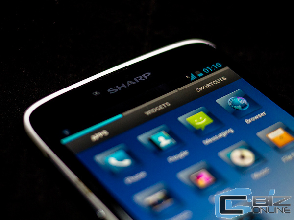 Review : Sharp SH837W จอใหญ่ สเปกครบ