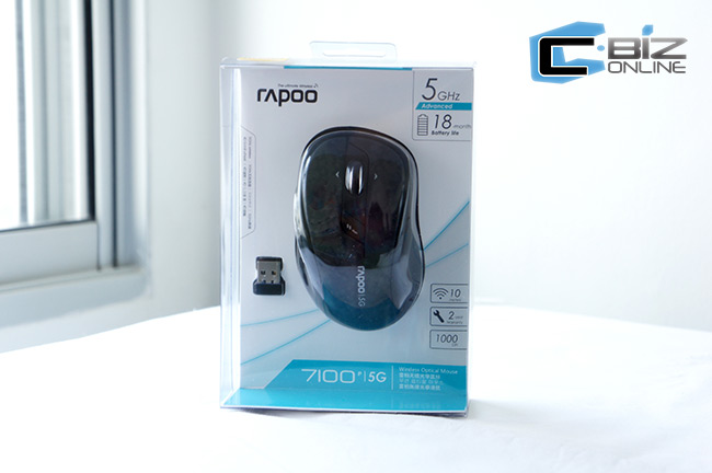 Review : Rapoo Wireless Optical Mouse 7100P เมาส์ไร้สายสัญญาณแรง 5Ghz