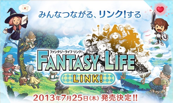 "Fantasy Life Link!" เปิดตัวลง 3DS ก.ค.นี้