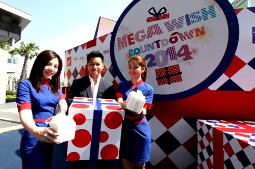 เมกาบางนา จัดใหญ่ส่งท้ายปี “Mega Wish Countdown 2014”