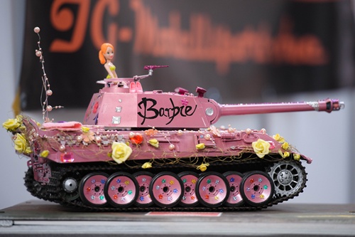 Barbie tank