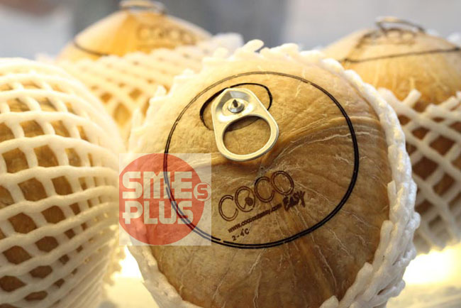 “Coco Easy” มะพร้าวเผาติดฝา สุดยอดไอเดียตอบโจทย์ตลาดโลก