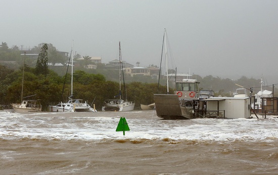 Two big cyclones at once, in a first for Australia