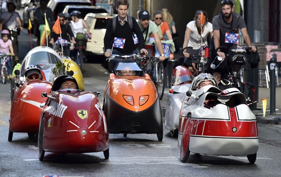 Bike parade