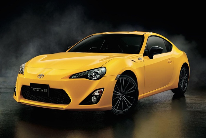 Toyota 86 Yellow Limited เอาใจคนรักสีเหลือง