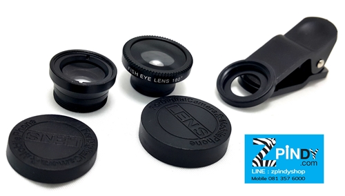 Universal Clip Lens 3in1 : เลนส์อเนกประสงค์ เพิ่มมุมมองในการถ่ายภาพบน ...