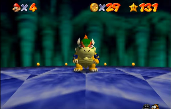 ชมคลิป "Super Mario 64" ในมุมมองบุคคลที่หนึ่ง