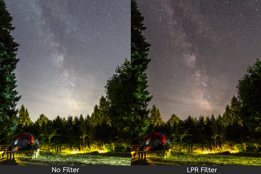 Light Pollution Reduction Filter อุปกรณ์ต่อสู้มลภาวะทางแสง