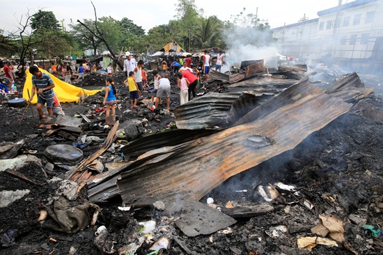 Fire in the Philippines