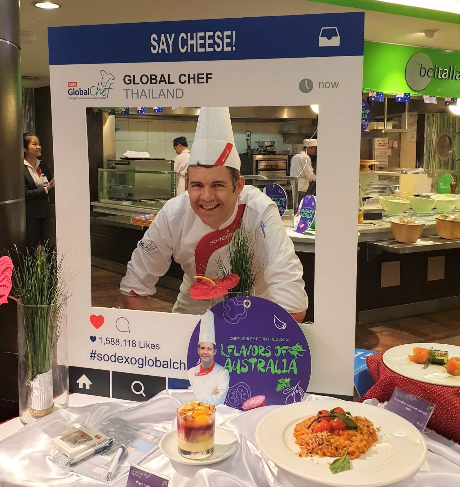 Sodexo’s Global Chef Program 2018 : อาหาร...คือทูตสำคัญประจำชาติ