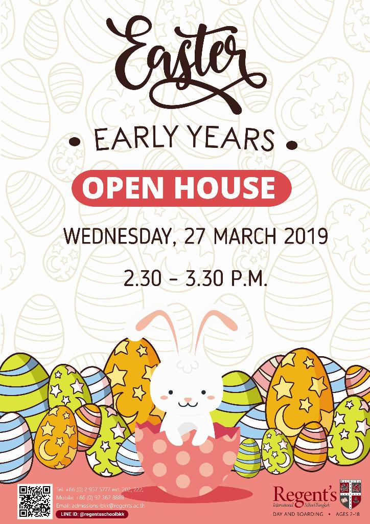 Easter Open House “ร.ร.นานาชาติรีเจ้นท์กรุงเทพฯ” เปิดประสบการณ์การเรียน ...