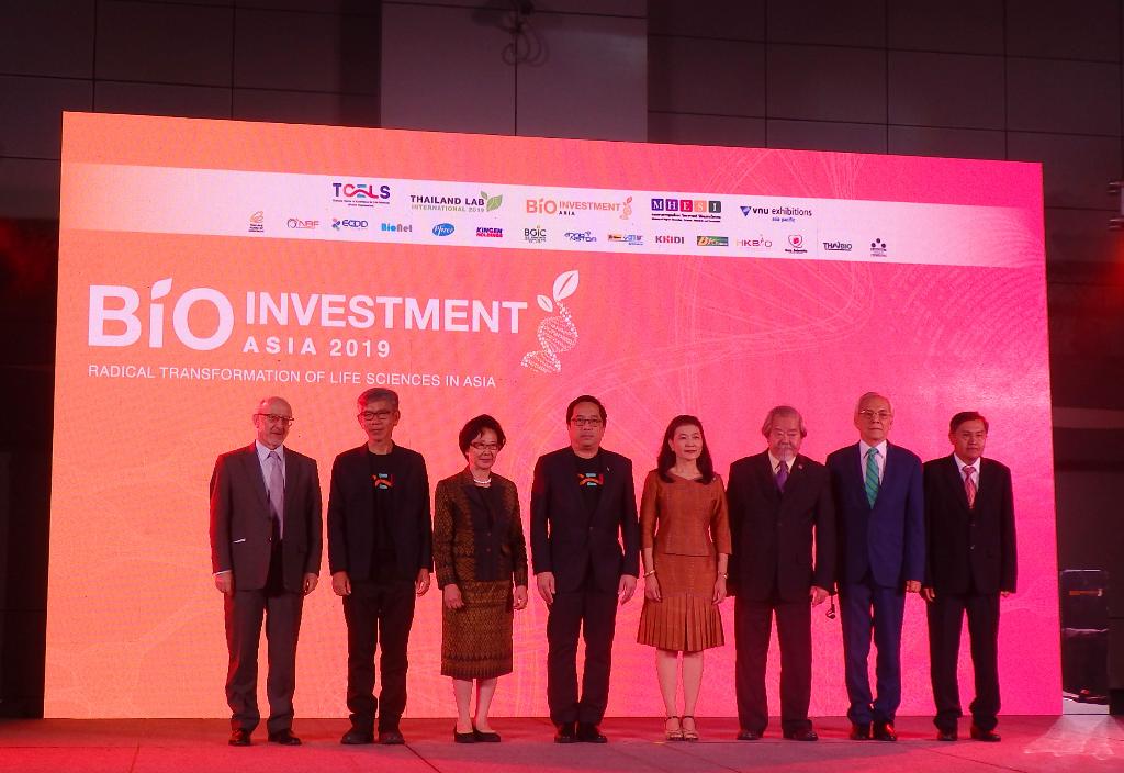 Bio Investment Asia 2019 เวทีเพื่อหนุนลงทุนธุรกิจชีววิทยาศาสตร์