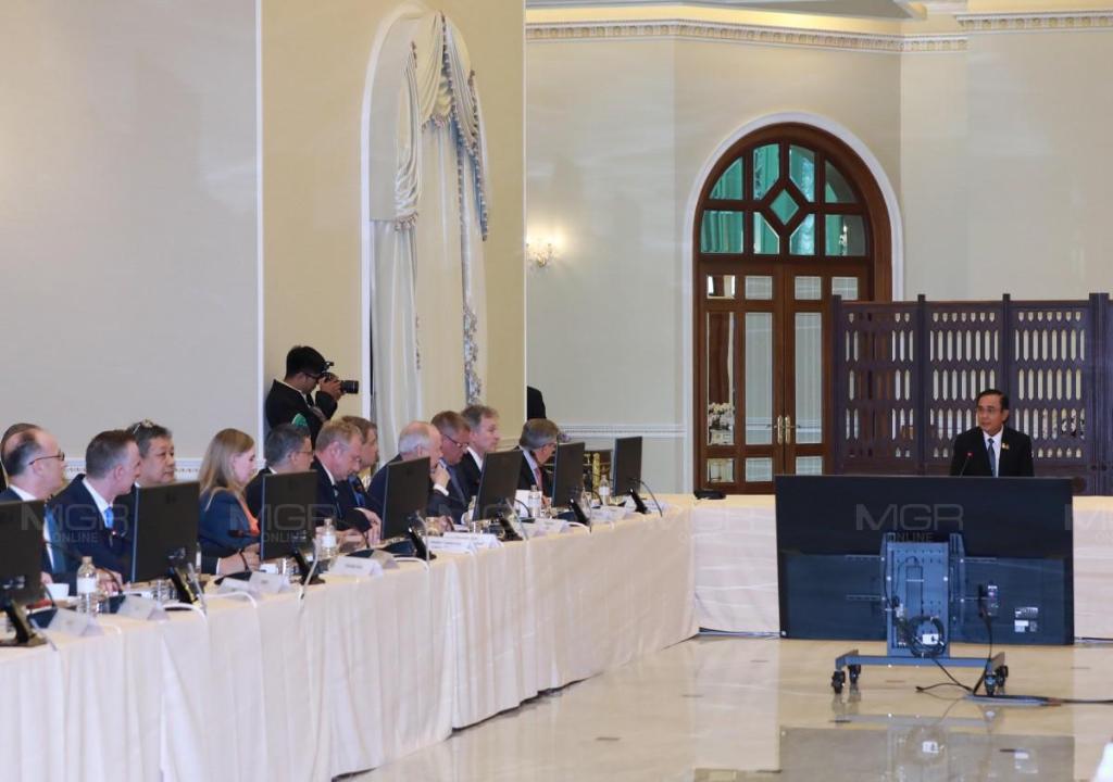 นายกฯ เห็นพ้อง EU-ABC หนุนลงทุนเพื่อการเติบโตยั่งยืน หวังฟื้นความตกลงการค้า