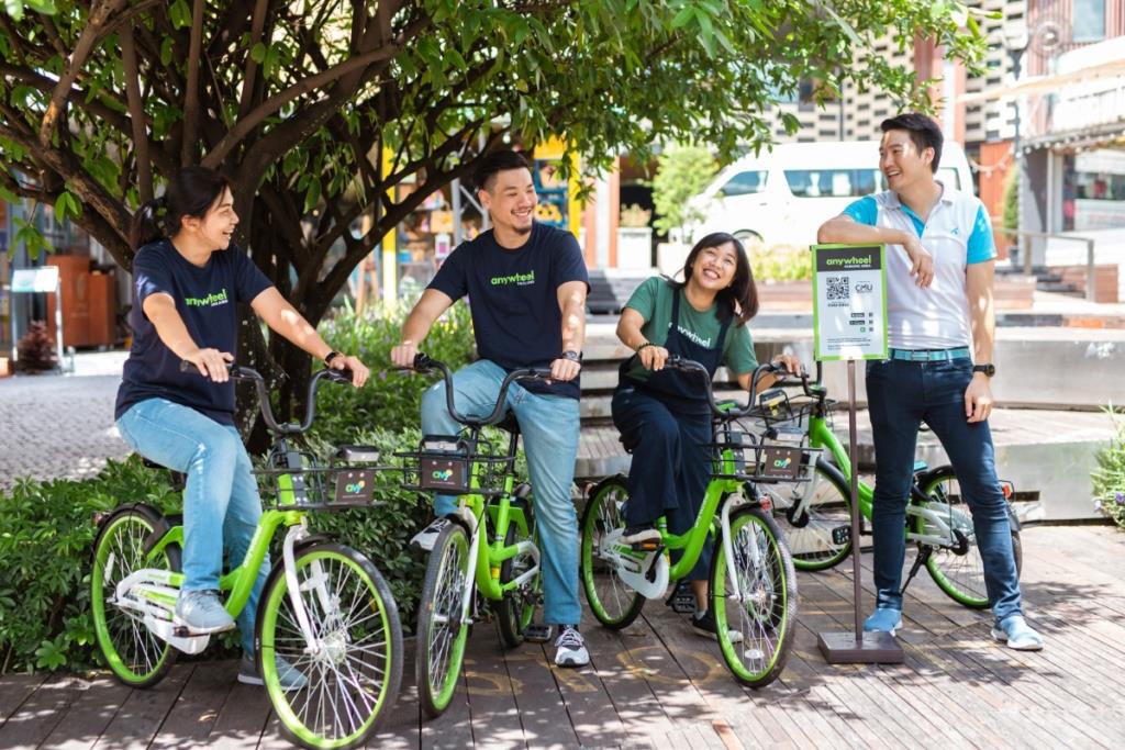 Anywheel ไบค์แชริ่งสิงคโปร์ ขยายพื้นที่ให้บริการในเมืองเชียงใหม่ ผ่านโครงข่าย IoT ดีแทค บิสสิเนส
