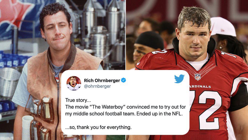 “Waterboy” หนังตลกแฝงแง่คิด ปั้นคนสู่ NFL / MVP