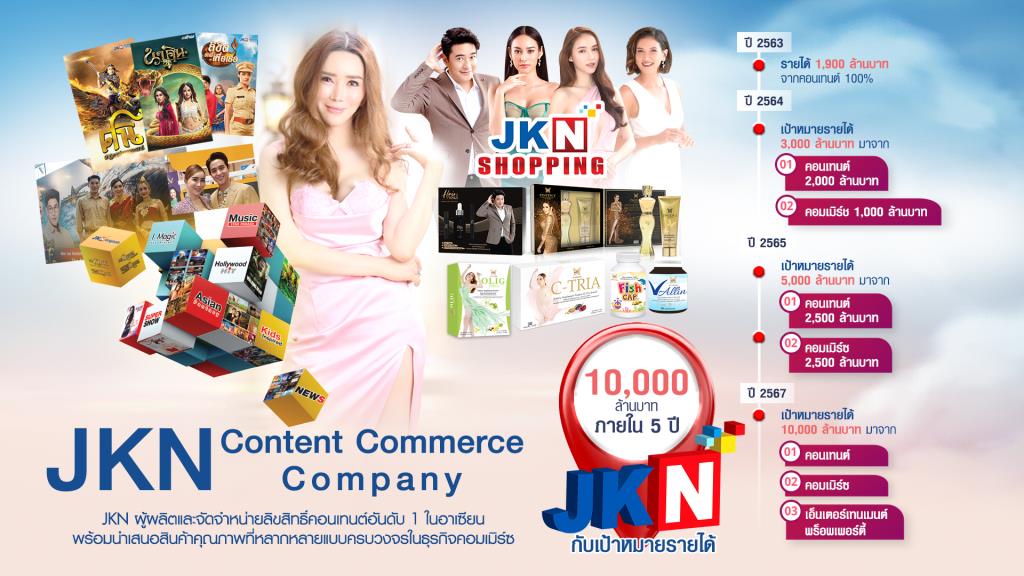 JKN เปลี่ยนชื่อ NEW18 เป็น JKN18 ตั้งเป้ารายได้ 3 ปี แตะ 5 พันล้านบาท