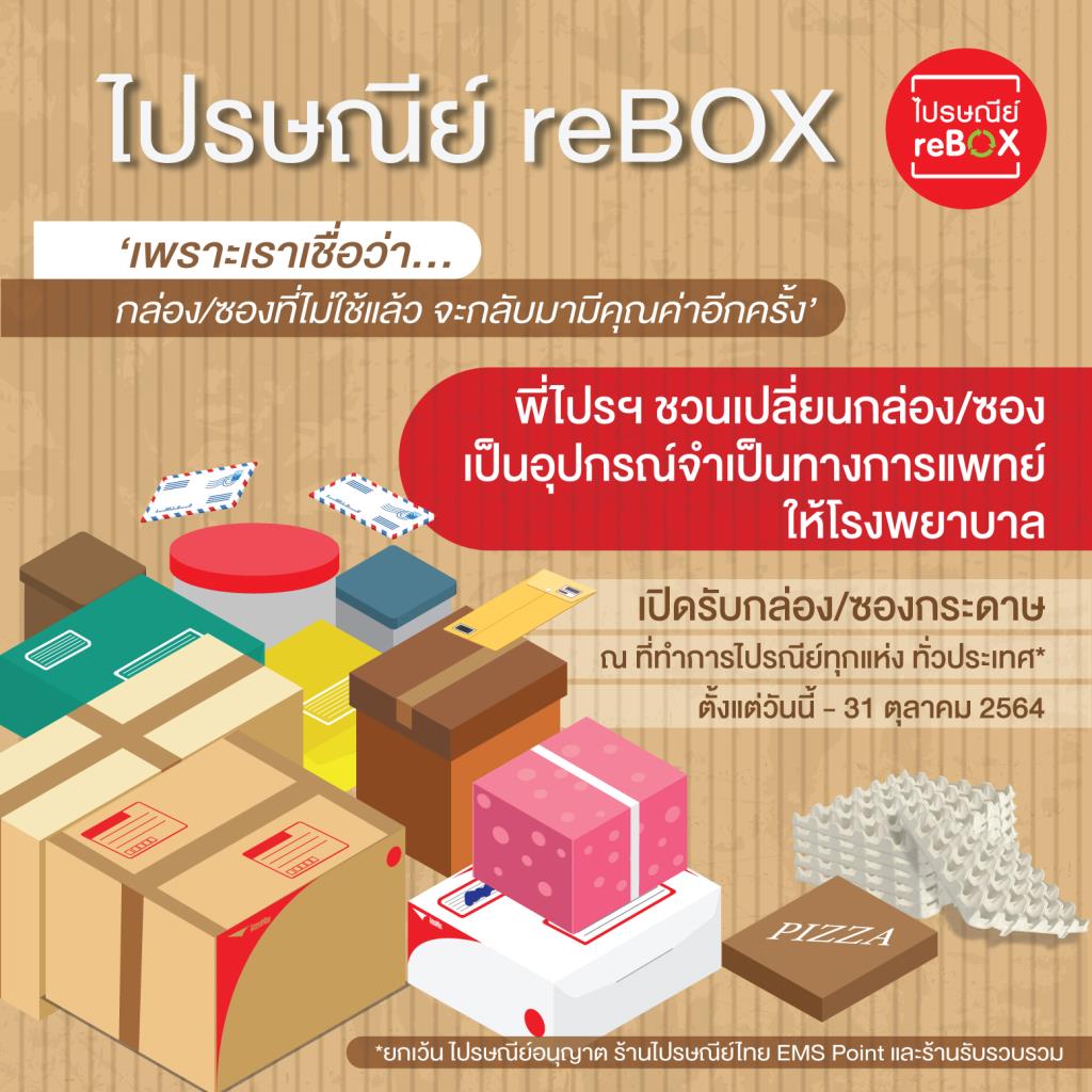 ไปรษณีย์ reBOX กลับมาแล้ว...