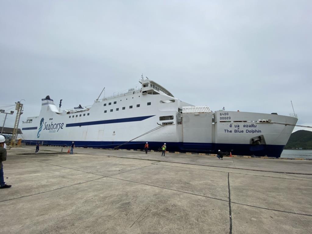 จท.ทดสอบความพร้อมเรือ The Blue Dolphin “สัตหีบ-สงขลา”
