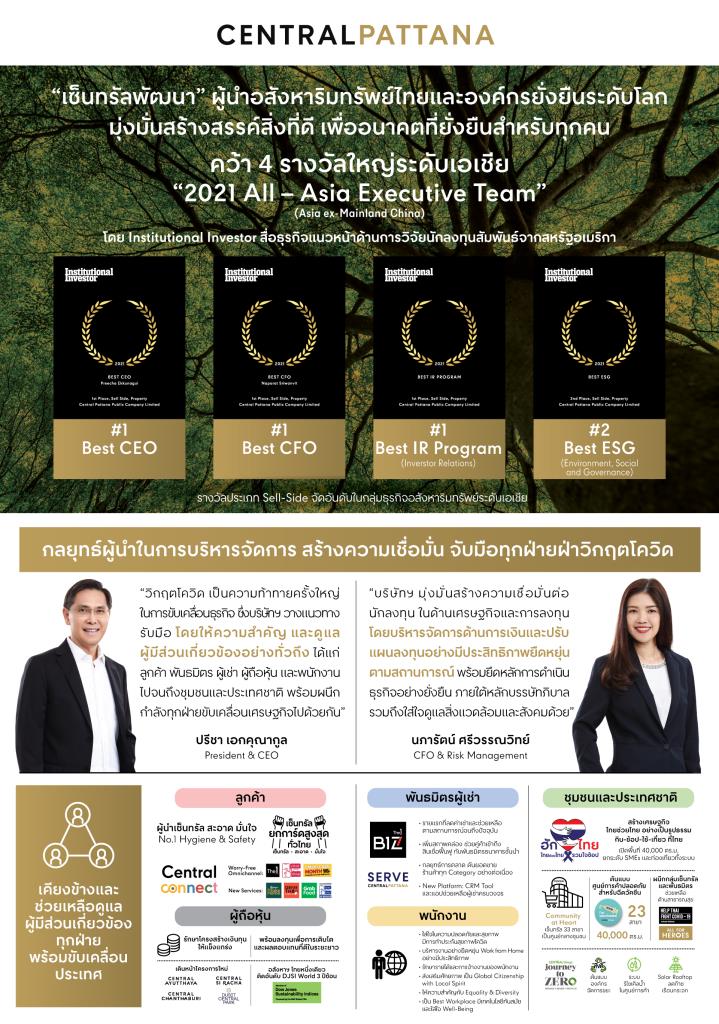 CPN คว้า 4 รางวัลใหญ่ระดับเอเชีย