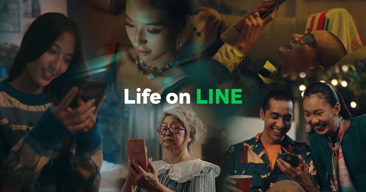 LINE ปล่อยโฆษณาใหม่ “Life on LINE” ขยายภาพแพลตฟอร์มดิจิทัลยืนหนึ่งทุก ...