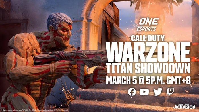"ONE Esports Call of Duty: Warzone ศึกไททันประจัญบาน" พร้อมสานต่อความ ...