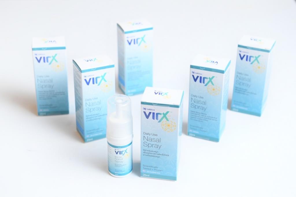 “ซาโนไทซ์” เผยประสิทธิผล “VirX” ลดโอกาสการติดเชื้อโควิด