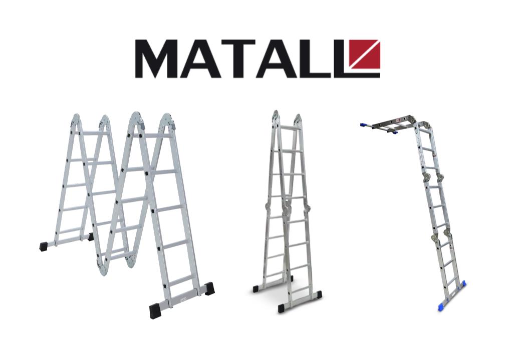 ตอบสนองการใช้งานอย่างมือโปร ด้วยบันไดอเนกประสงค์ MATALL ปรับระดับได้ ...