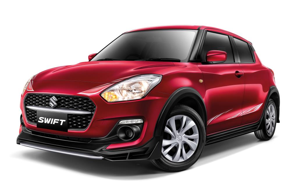 SUZUKI SWIFT GL PLUS อัพเกรดชุดแต่งรอบคัน เวอร์ชันพิเศษ Limitless ...