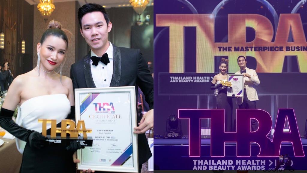 CEO แบรนด์ MANA THAILAND ขึ้นรับรางวัล “THE MASTERPIECE OF INFLUENTIAL ...
