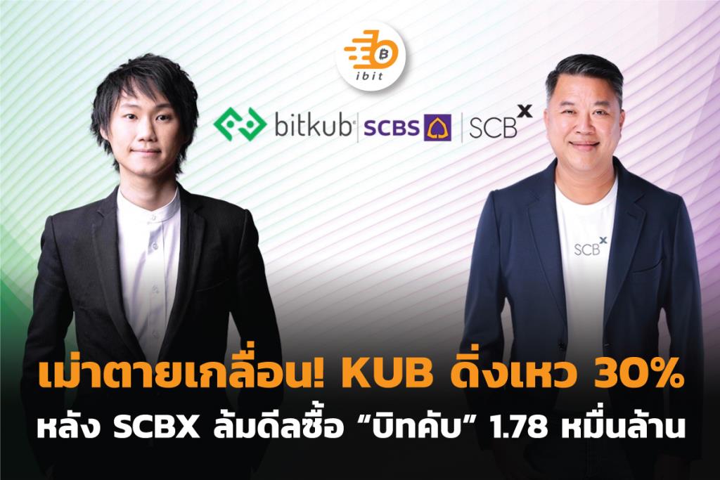 เม่าตายเกลื่อน KUB ดิ่งเหว 30% หลัง SCBX ล้มดีลซื้อ "บิทคับ" 1.78 หมื่นล้าน