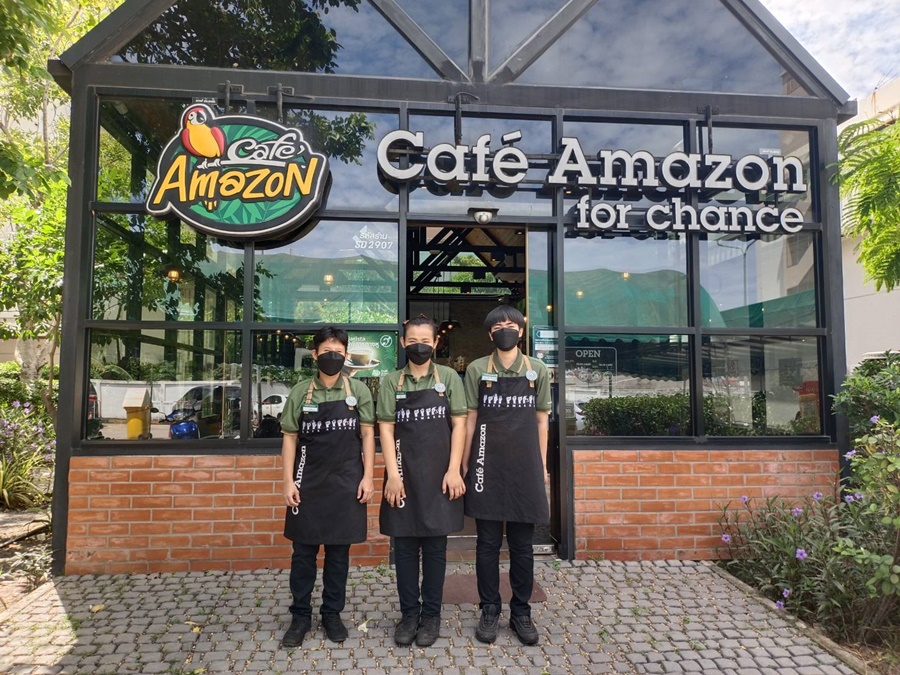 เปิดชีวิตบาริสต้า พิการทางหู Café Amazon for Chance รพ.แหลมฉบัง "ไทยออยล์" ร่วมสร้างชีวิต-อาชีพ ...