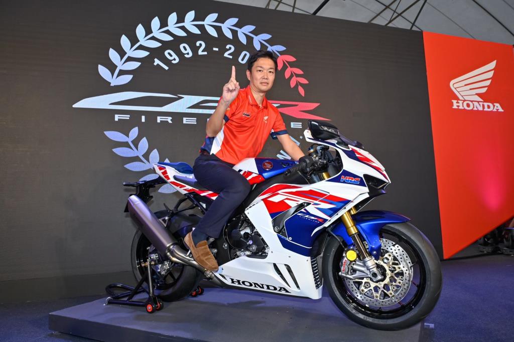 Thai Honda launches CBR1000RR-R, big bike, super sport, top class, only 5 cars can be booked ...