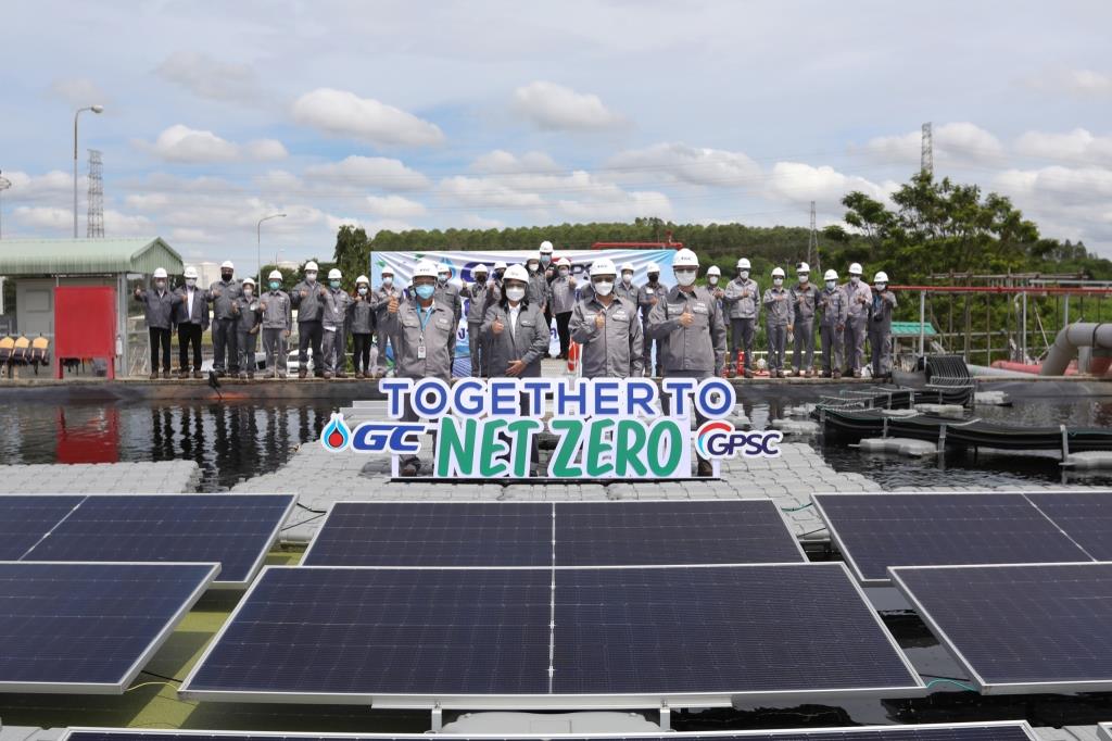 PTTGC จับมือ GPSC รุกโครงการโซลาร์ลอยน้ำ สอดรับแนวทาง Together To Net Zero