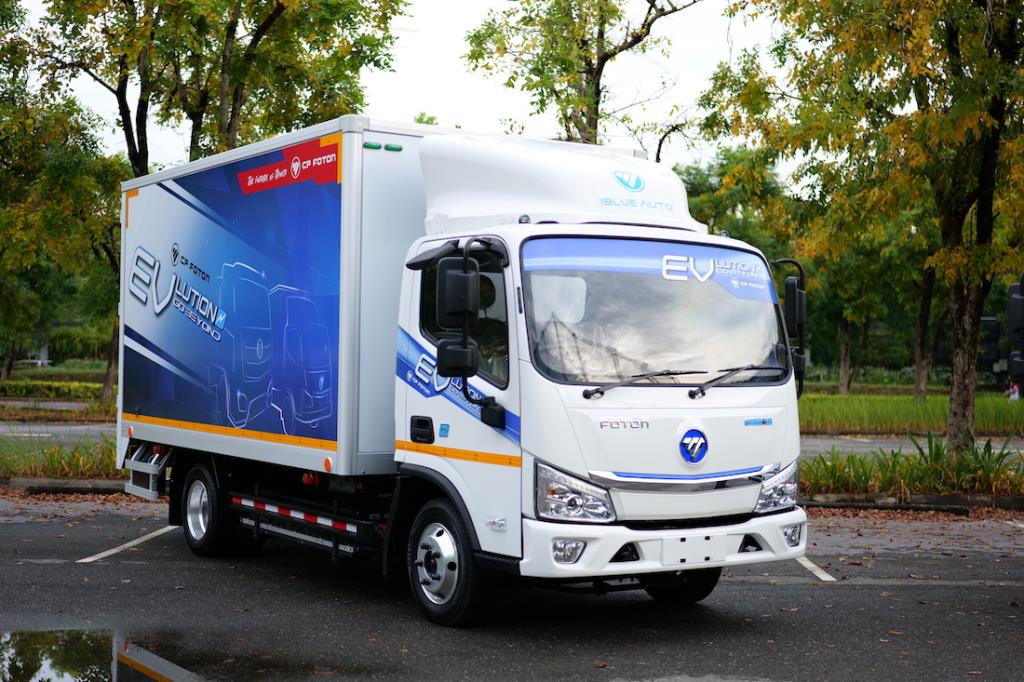 CPFoton เปิด “Aumark iBlue 85” รถบรรทุกEV ขาย 1,490,000 บาท