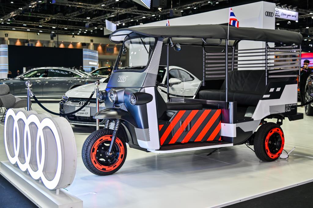 TukTuk ไฟฟ้า By Audi คันนี้มีลุ้นขายจริง
