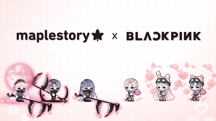 MapleStory เปิดตัวชุดแฟชั่นที่ออกแบบโดยสาวๆ BLACKPINK