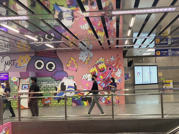 BEM-BMN ทุ่มกว่า 30 ล้านบาทปรับโฉมสถานี MRT พหลฯ เปิด“Metro Art“ตั้งเป้าเพิ่มผู้โดยสาร 20%