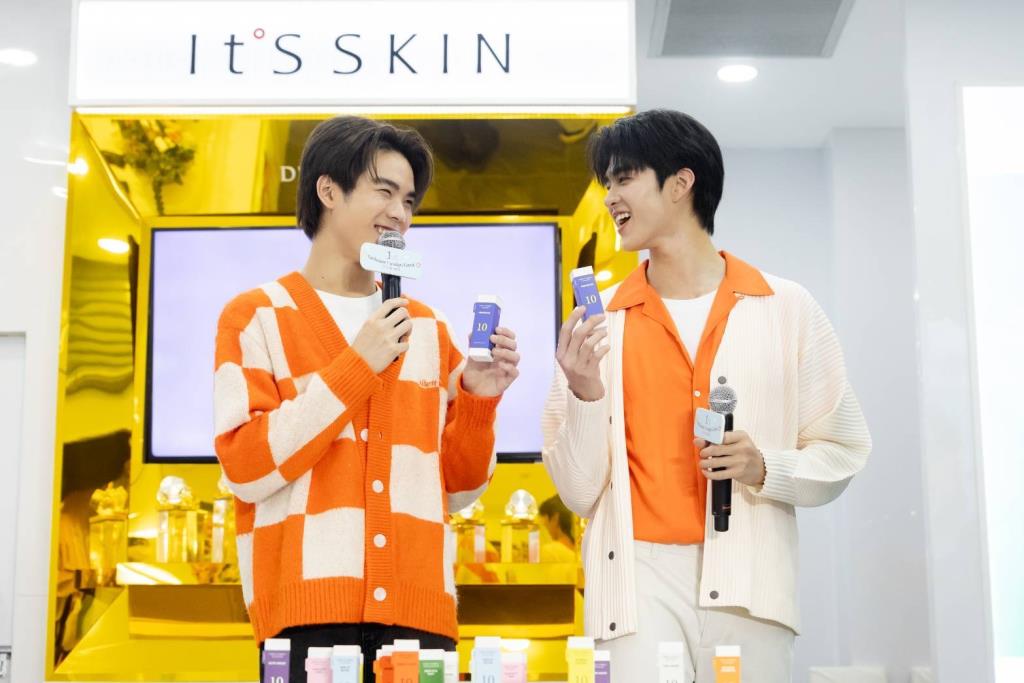 It’S SKIN เปิดตัวพรีเซ็นเตอร์ไทยคู่แรก “มีน นิชคุณ-ปิง กฤตนัน" พร้อม ...