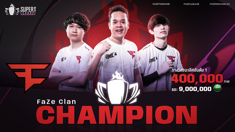 "FaZe Clan" โชว์ฟอร์มดุ คว้าแชมป์ลีก FIFA Online สมัยที่สี่!