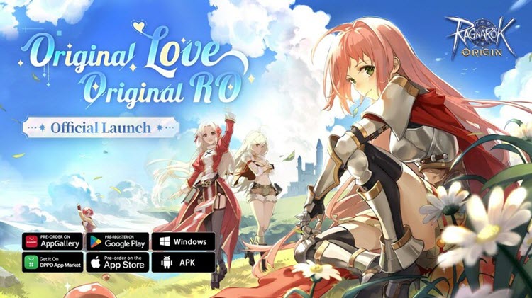 เกมมือถือภาคใหม่ "Ragnarok Origin" เปิดให้บริการแล้ววันนี้!