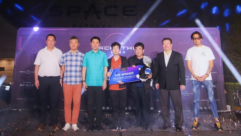 สินล กิตติมงคลกุล ชนะเลิศการประกวด Space Projection Mapping Hackathon 2023