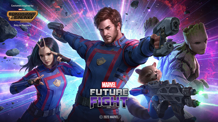 Marvel Future Fight อัปเดตธีมอวกาศสุดล้ำ ต้อนรับภาพยนตร์ "การ์เดี้ยนส์ ...