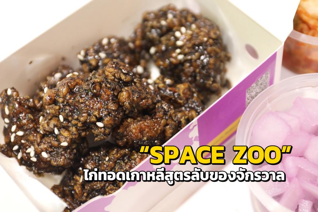 ลิ้มรสไก่ทอดเกาหลีสูตรลับของจักรวาล ที่ “SPACE ZOO” ร้านใหม่สาขาแรกที่ ...
