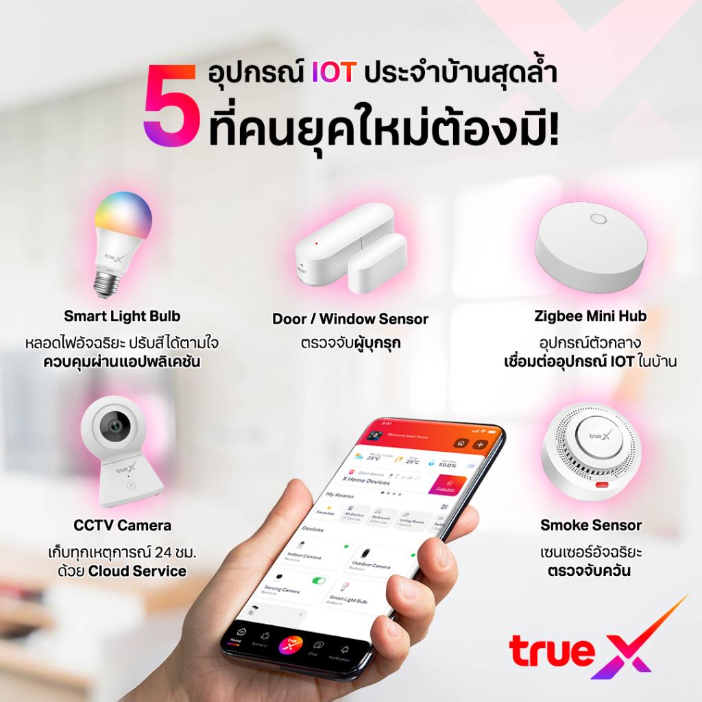 TrueX ชวนเปลี่ยนบ้านให้สมาร์ทยิ่งขึ้นกับ 5 ไอเทมสุดเจ๋ง ง่ายสุด คุ้มจัด ...