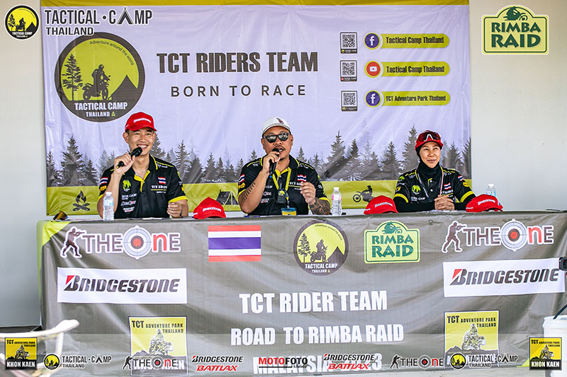 TCT RIDERS TEAM เปิดตัวนักแข่งไทย เตรียมยกทัพสู่สนาม Rimba Raid ...
