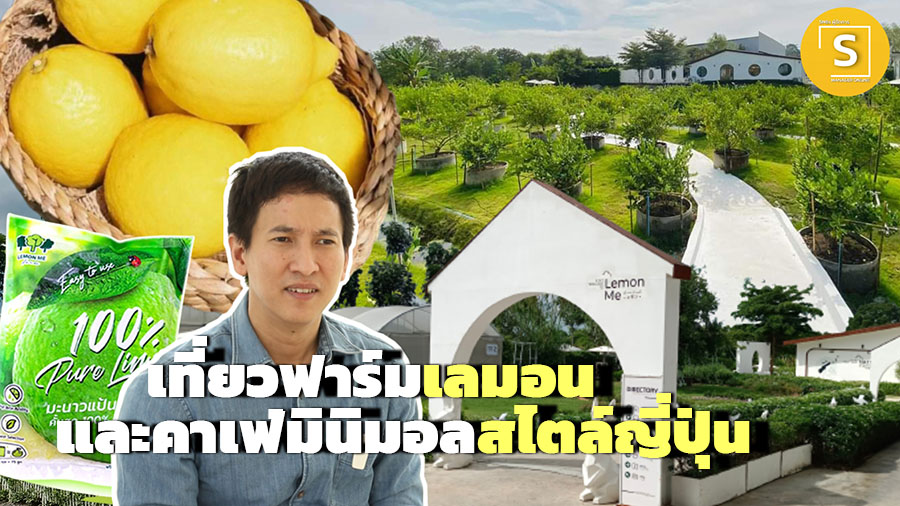 (ชมคลิป) ฟาร์มเลมอนและคาเฟ่มินิมอลสไตล์ญี่ปุ่น ตัวช่วยโปรโมท “มะนาวไทย ...